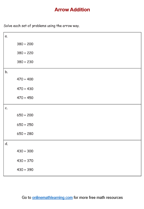 Second Grade Addition Worksheets 50 Two Digit Addition Worksheets