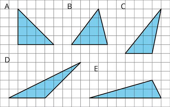 Bases and Heights of Triangles
