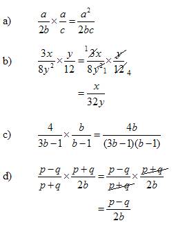 Multiplying Rational Expressions (examples, solutions, videos)