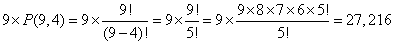 Permutations P(n,r) (solutions, examples, videos)